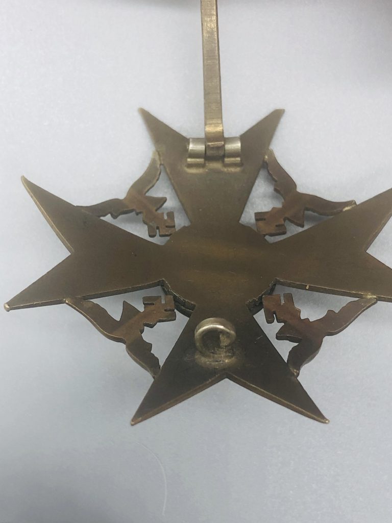 Spanish Cross I WW2 German Militaria Decorations & Collectables