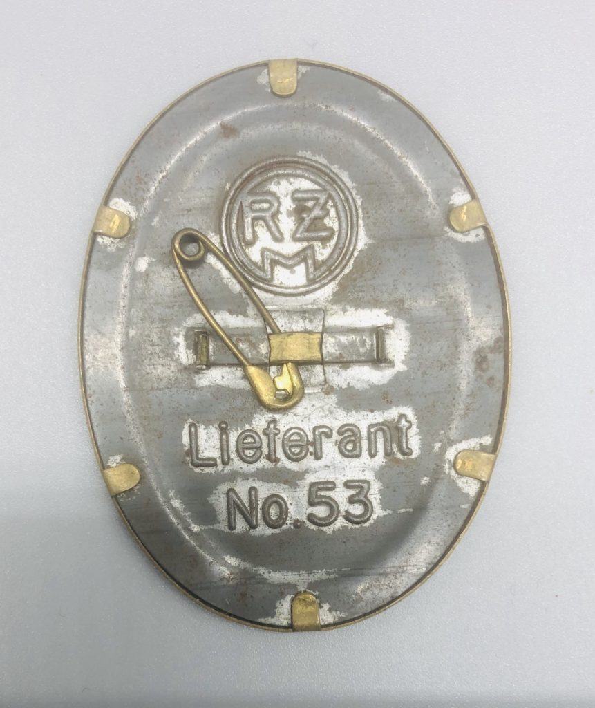 National Socialist German Workers visor cap badge I German Militaria