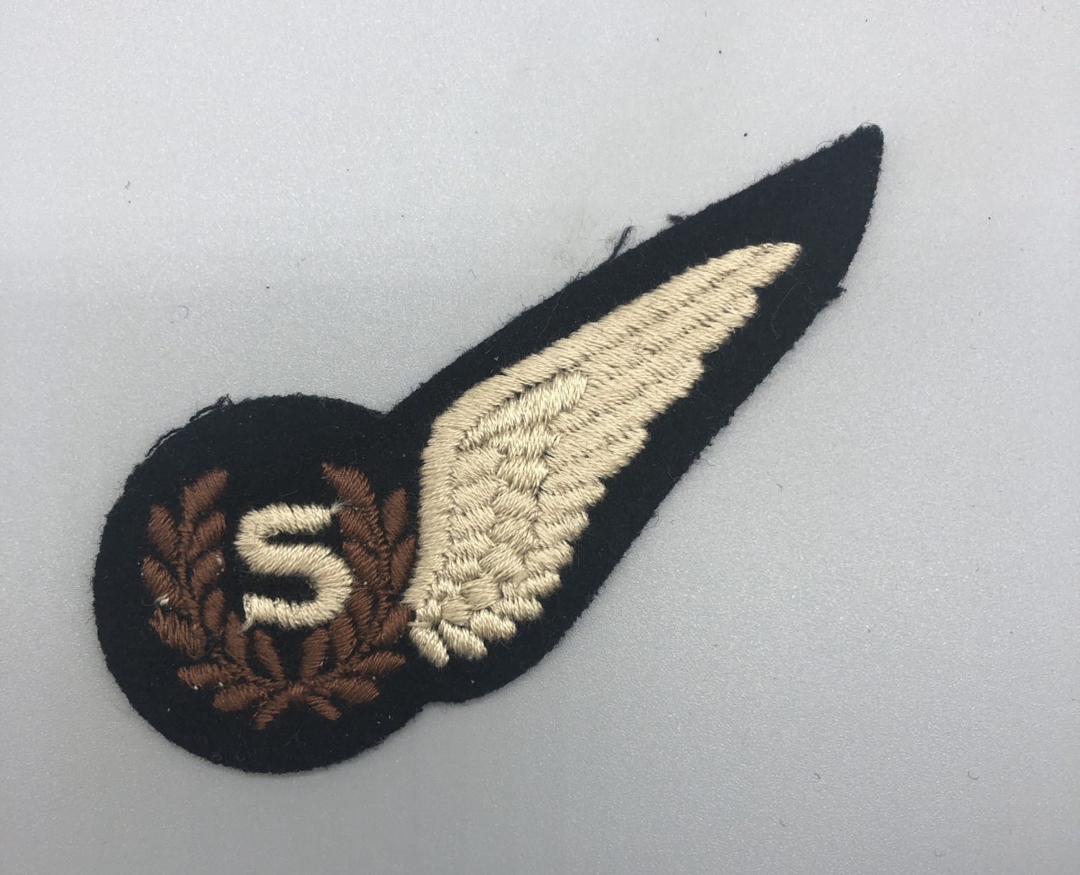 RAF Wireless Operator Brevet Badge I WW2 British Militaria Insignia