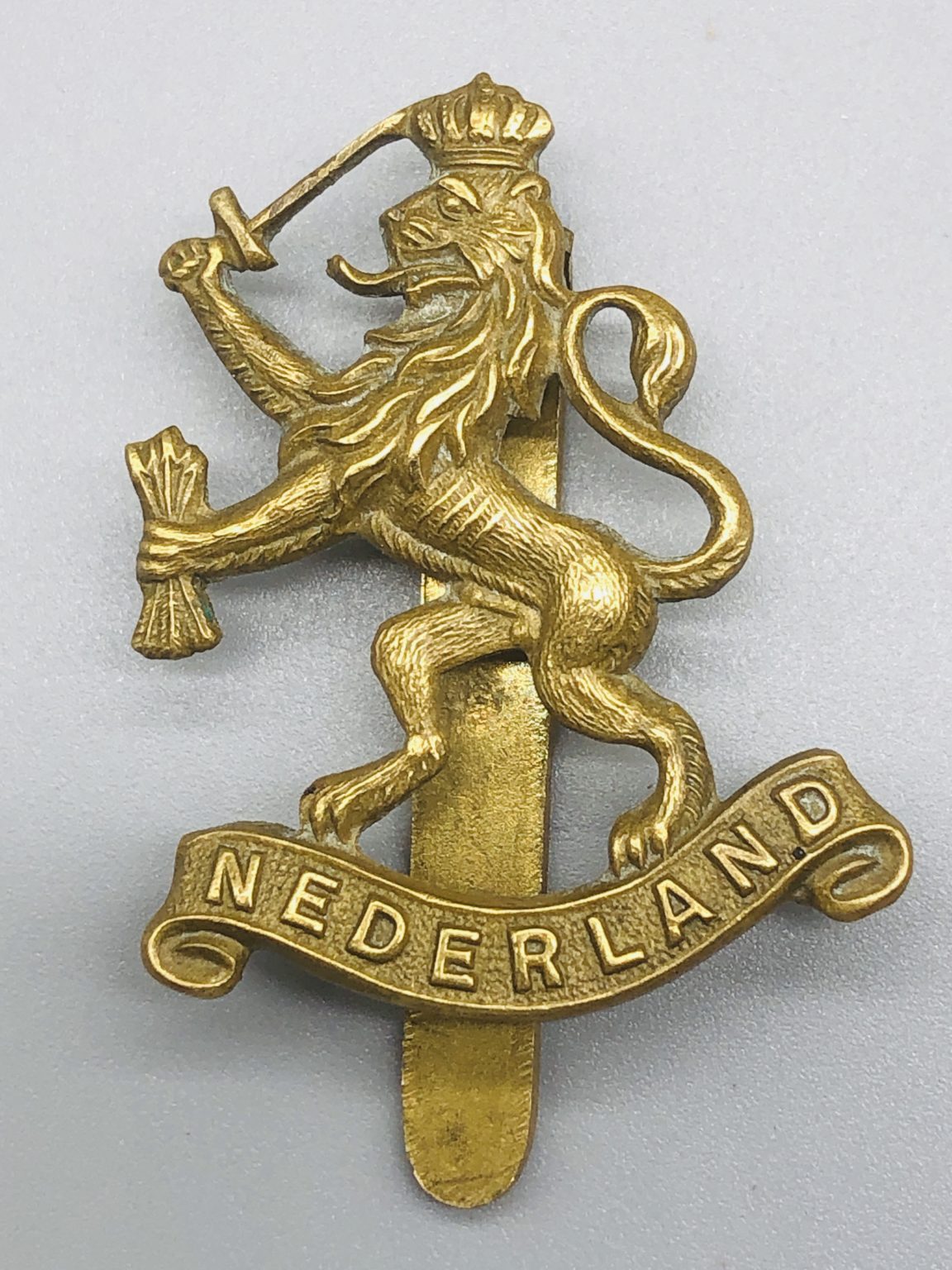 Free Netherlands Forces Cap Badge I WW2 British Militaria & Insignia