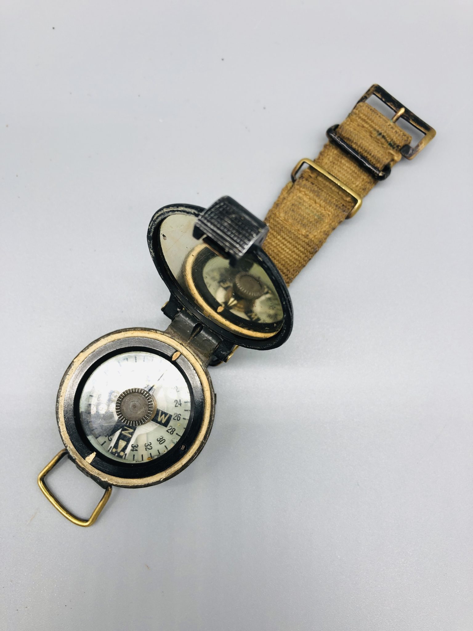 British Special Forces Wrist Compass by Barker & Son