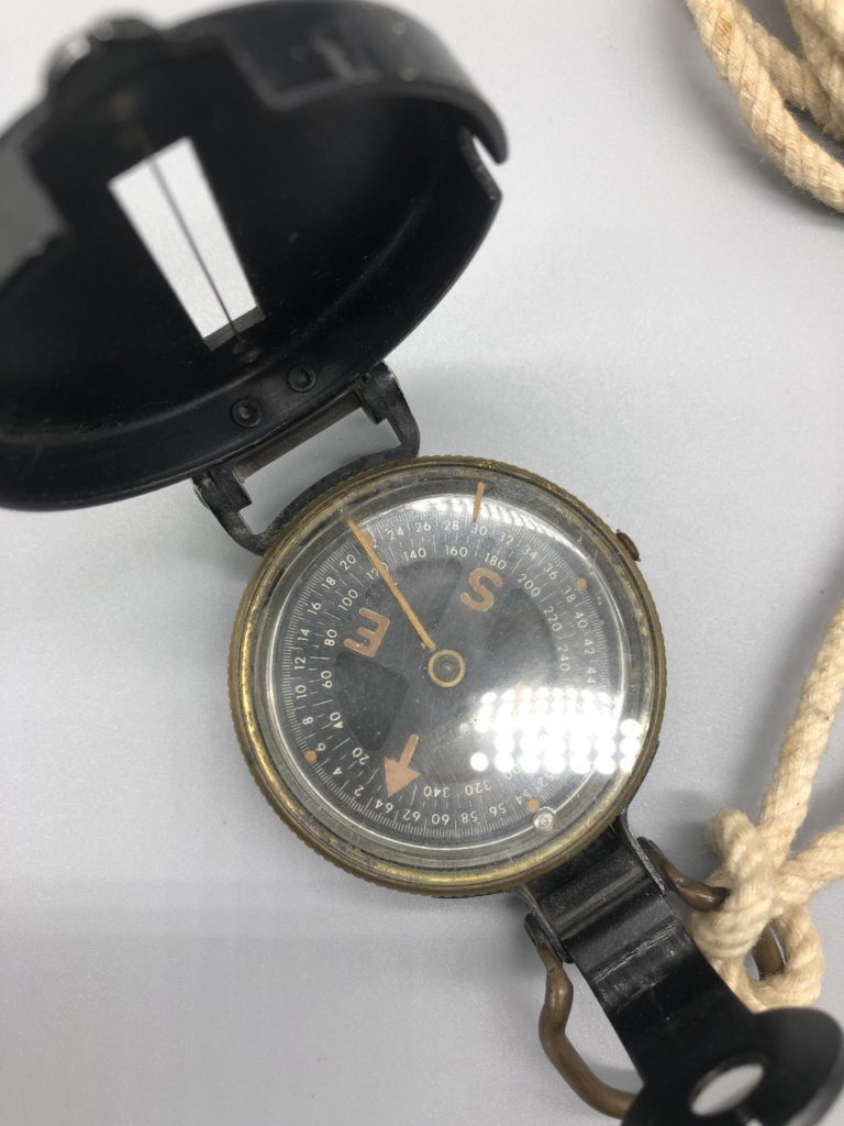 U.S. Army Lensatic Compass Corp of Engineers I WW2 Militaria & Insignia