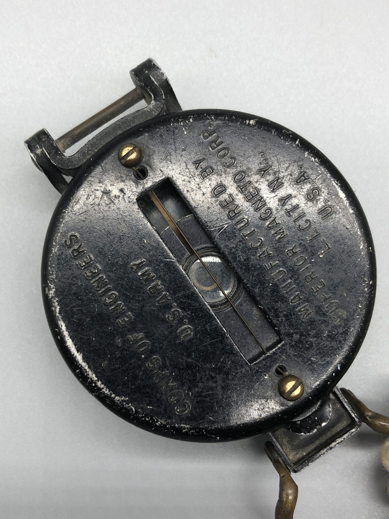 U.S. Army Lensatic Compass Corp of Engineers I WW2 Militaria & Insignia