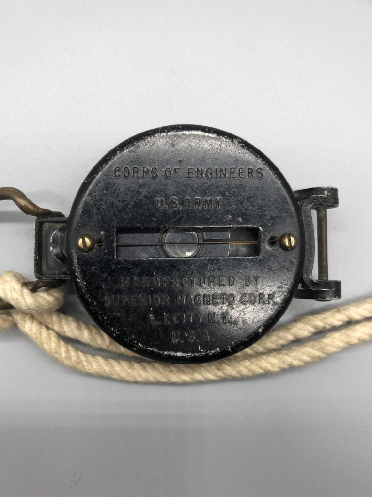 U.S. Army Lensatic Compass Corp of Engineers I WW2 Militaria & Insignia
