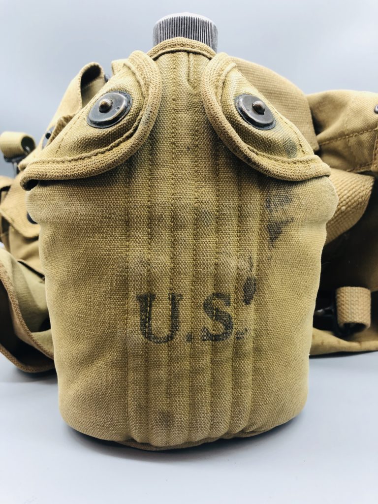 WW1 US Army Webbing Dated 1918 I WW1 Militaria Collectibles