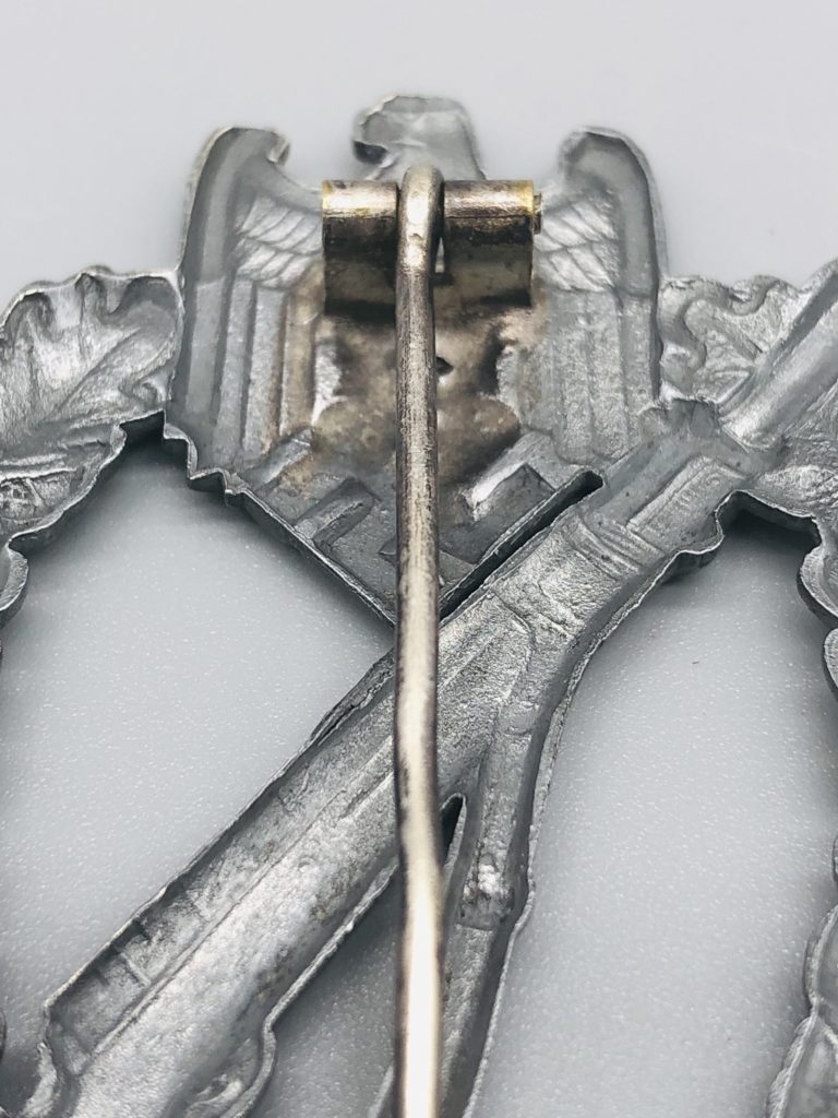 Infantry Assault Badge Silver Otto Shickle Design I WW2 German Militaria
