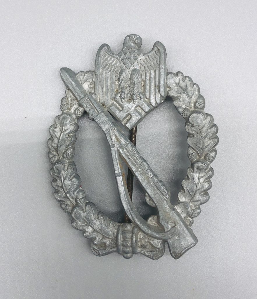 Infantry Assault Badge Silver by Assmann I WW2 German Militaria Insignia