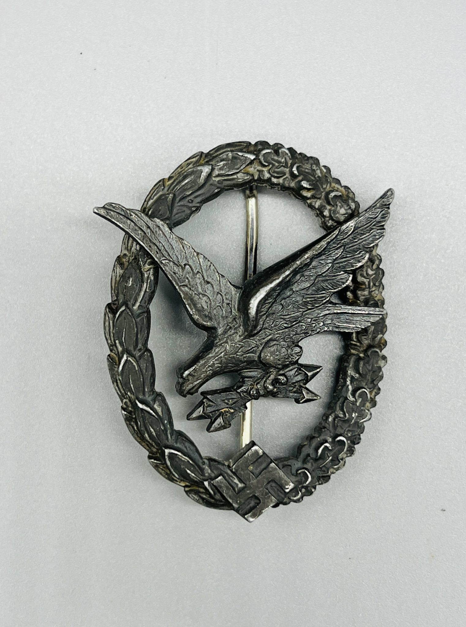Luftwaffe Air Gunner & Flight Engineers Badge by Deumer I WW2 Militaria