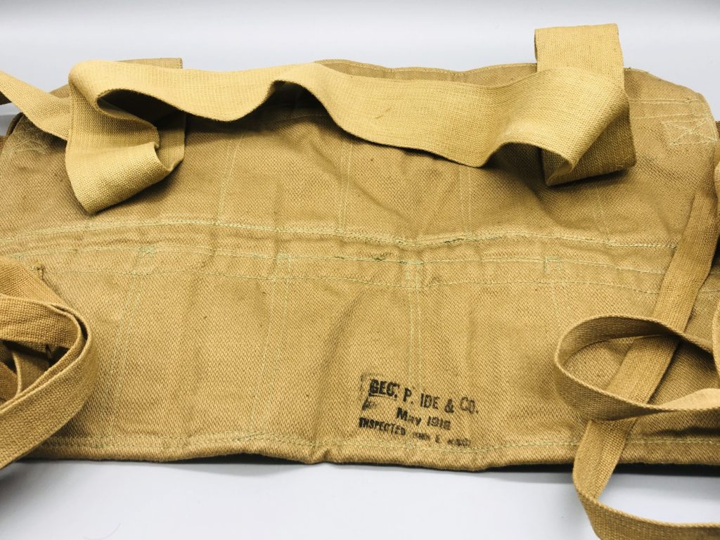 US Army 1918 Grenade Bandolier Pouch I WW1 Militaria & Field Gear