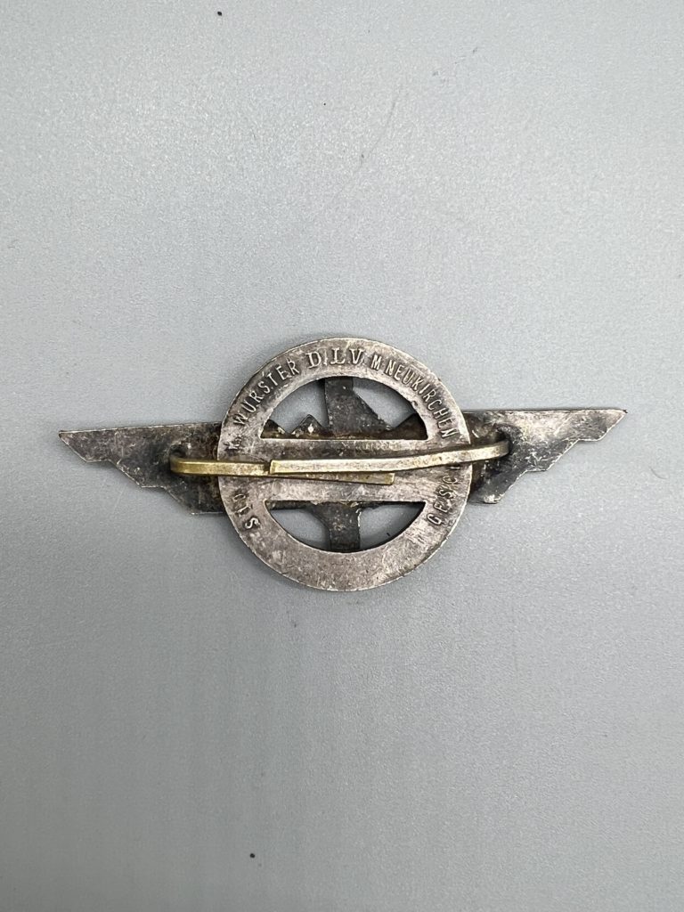 DLV German Air Sports Association Cap Badge I WW2 German Militaria