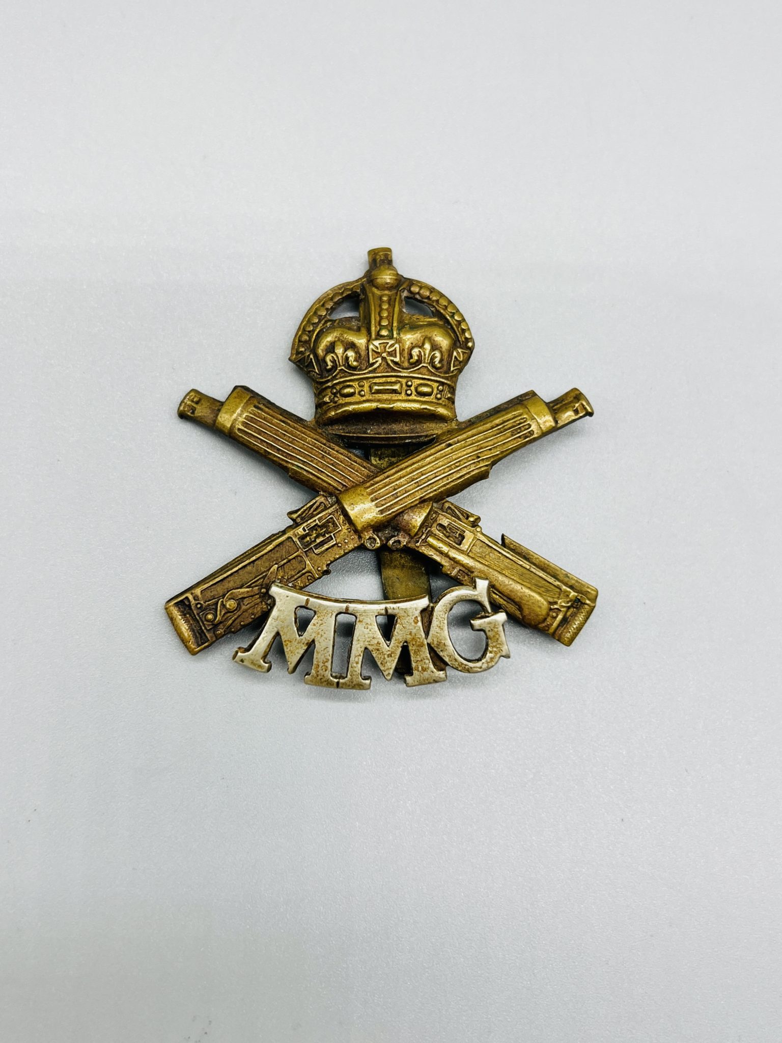 Motor Gun Corp Cap Badge I WW1 British Army Militaria & Collectables