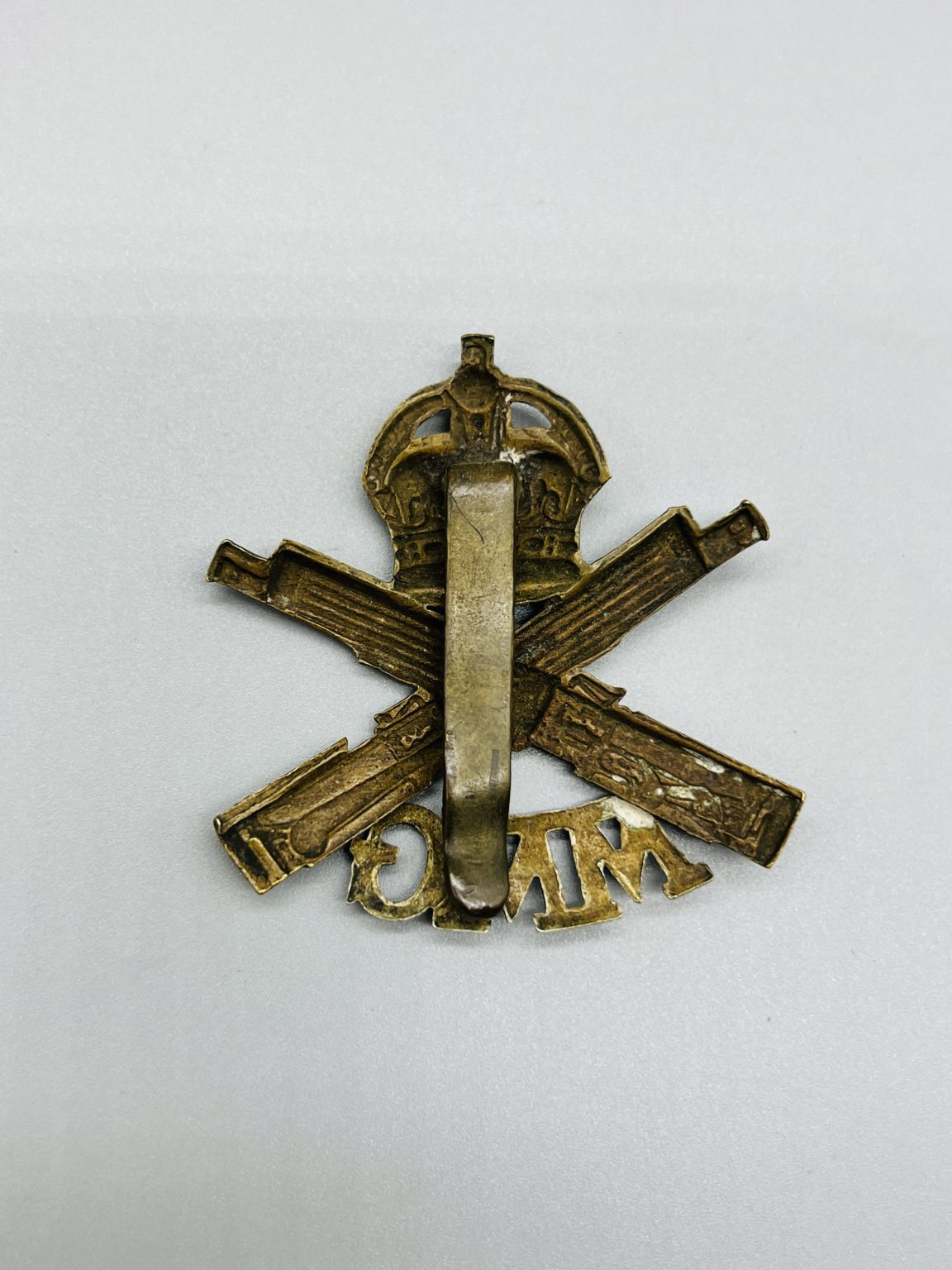 Motor Gun Corp Cap Badge I WW1 British Army Militaria & Collectables