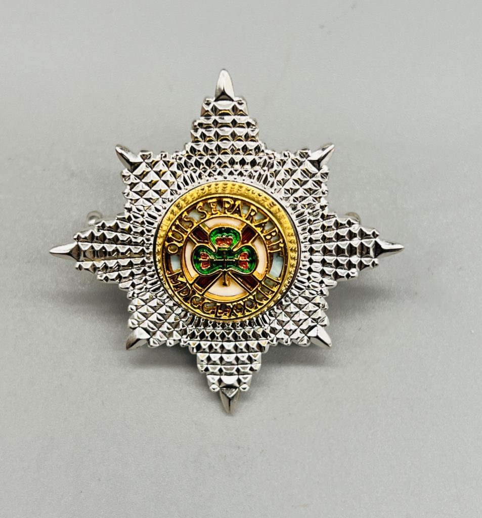Irish Guards Officer's Cap Badge I British Militaria Collectables ...