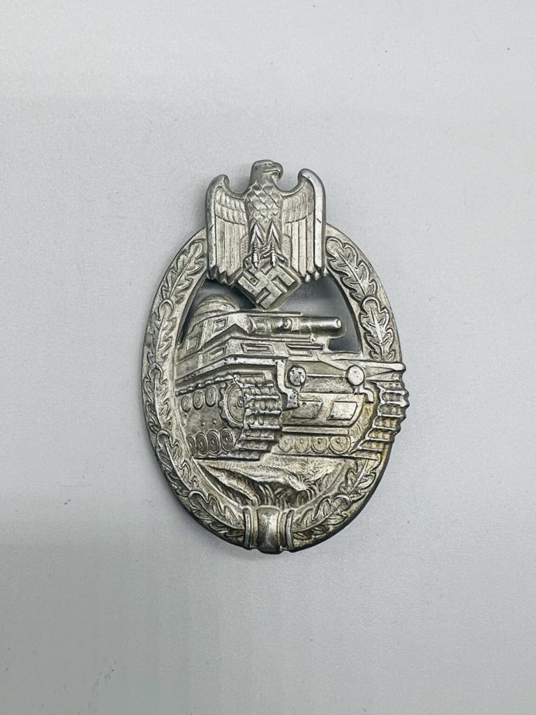 Panzer Assault Badge Silver I WW2 German Militaria & Collectables