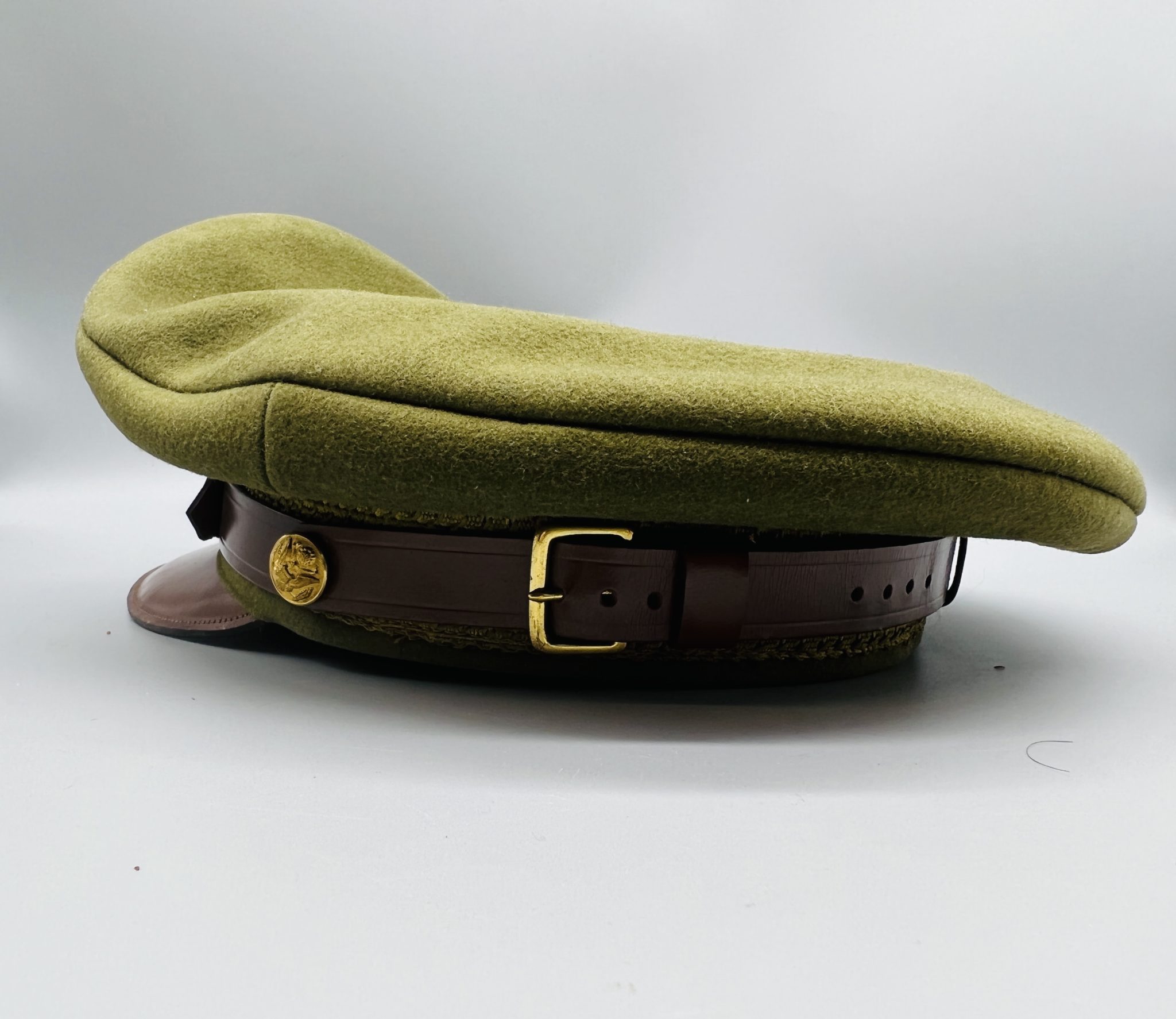 USAAF WW2 Officer's Crusher Visor Cap I WW2 Militaria Collectables
