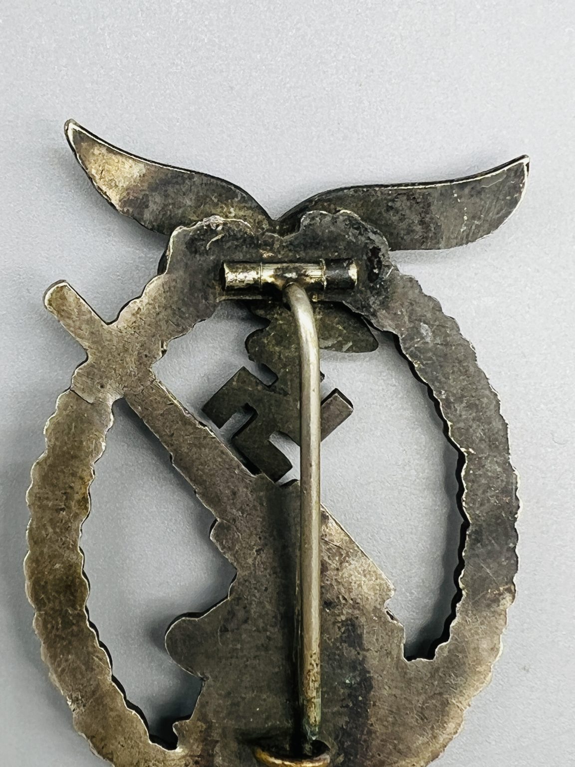 Luftwaffe Flak Badge C.E. Juncker I WW2 German Militaria Collectables