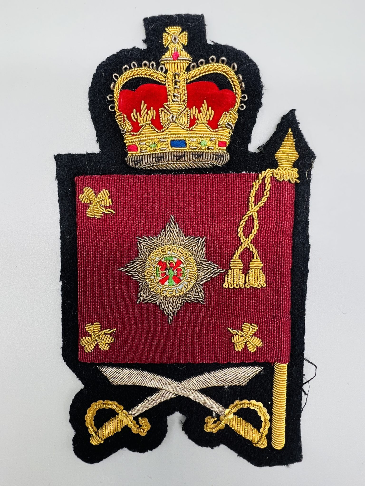 Irish Guards Company Sergeant Major Rank Insignia