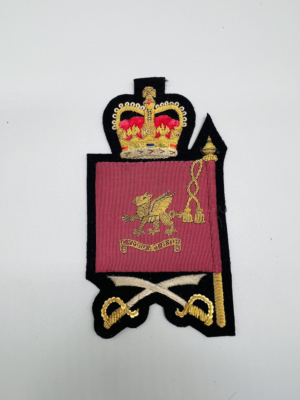 Welsh Guards Company Sergeant Major Rank Insignia