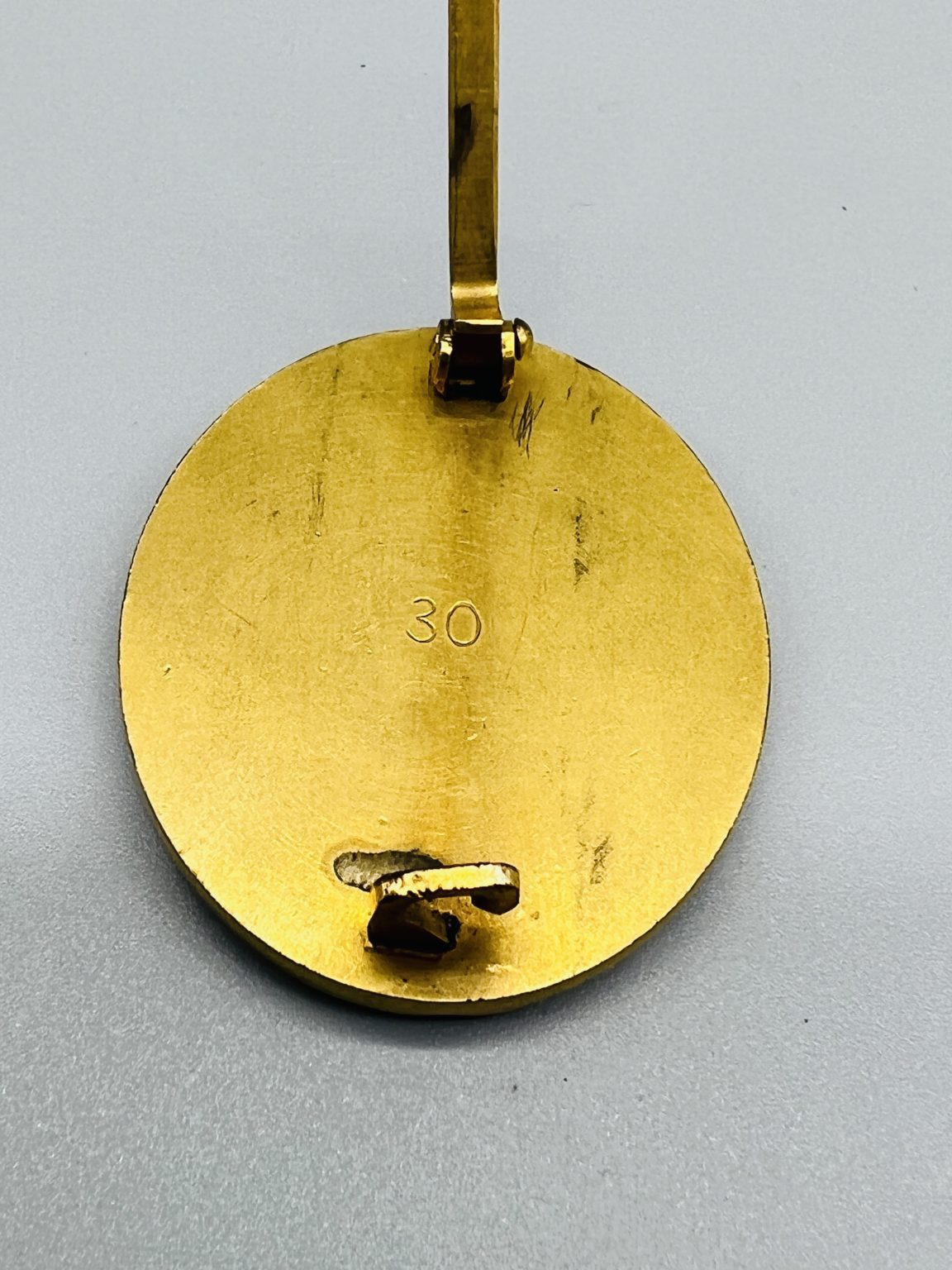 WW2 Gold Wound Badge "30" I WW2 German Militaria Collectibles