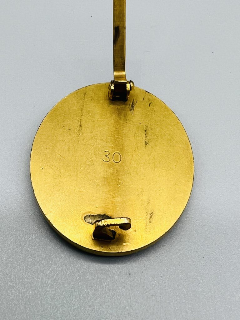 WW2 Gold Wound Badge "30" I WW2 German Militaria Collectibles