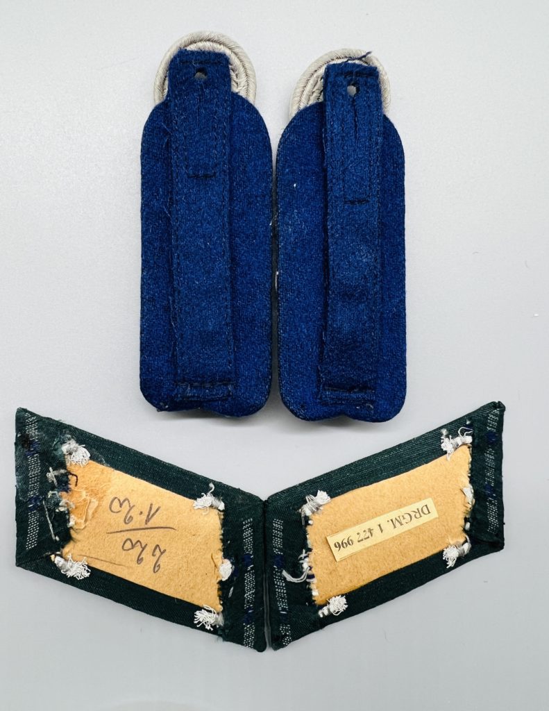 Heer Major Medical Academy Shoulder Boards And Collar Tabs