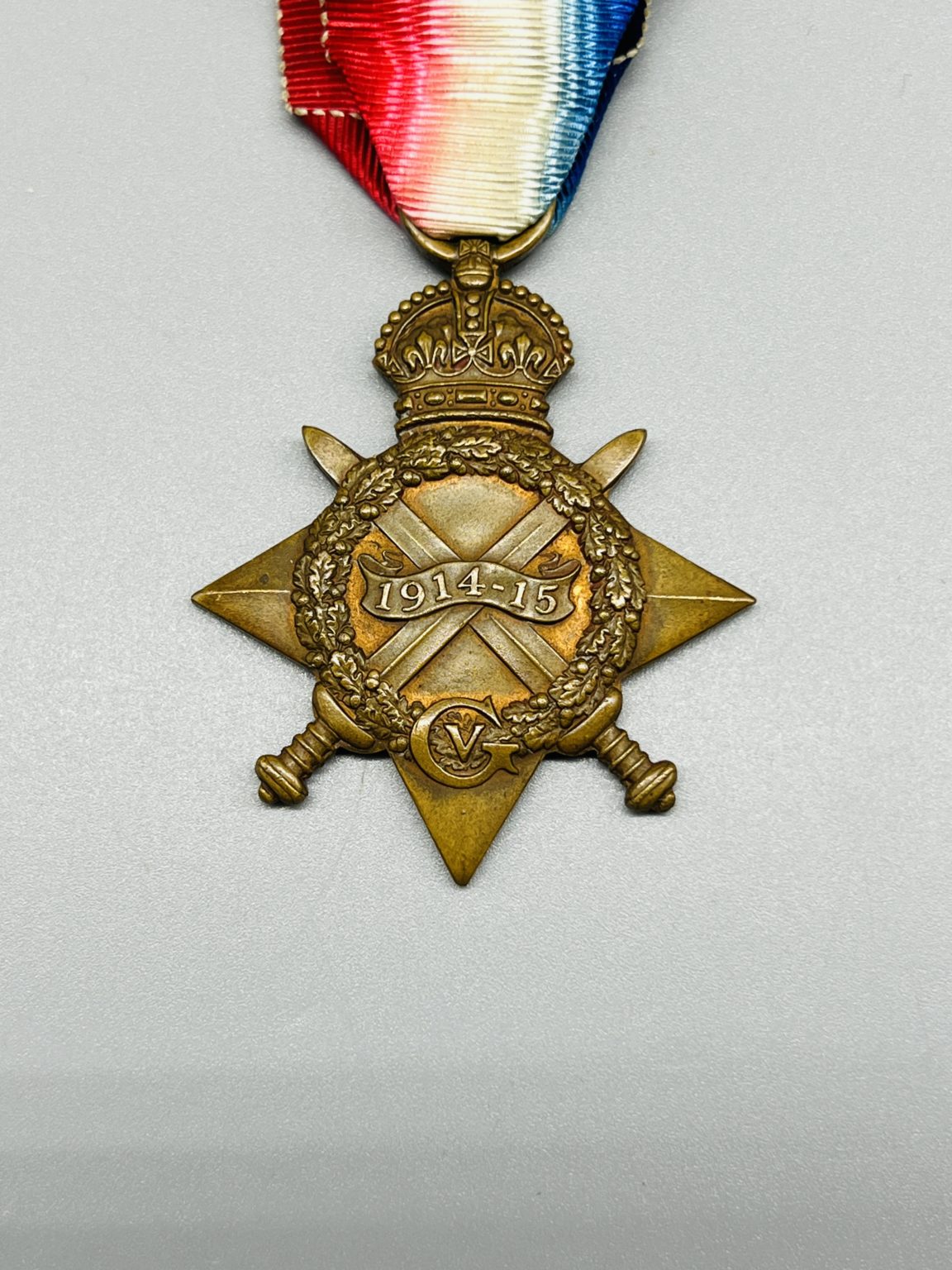 British 1914-1915 Star Medal I WW1 British Militaria Collectibles