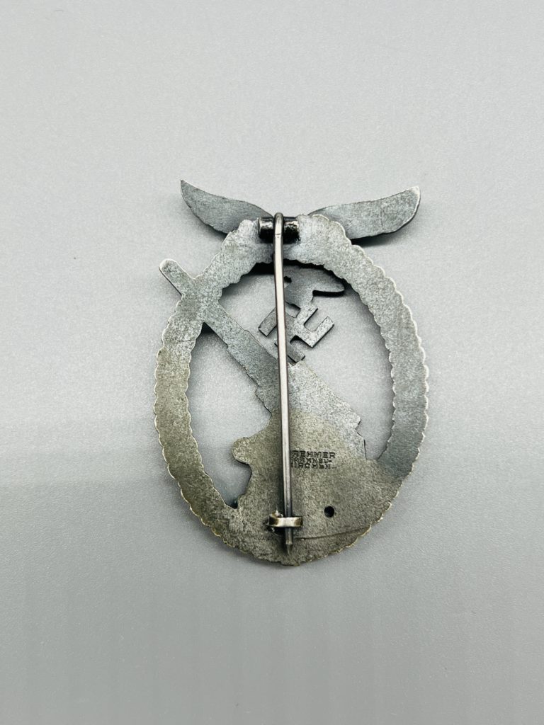 WW2 Luftwaffe Flak Badge by Gustav Brehmer I German Militaria