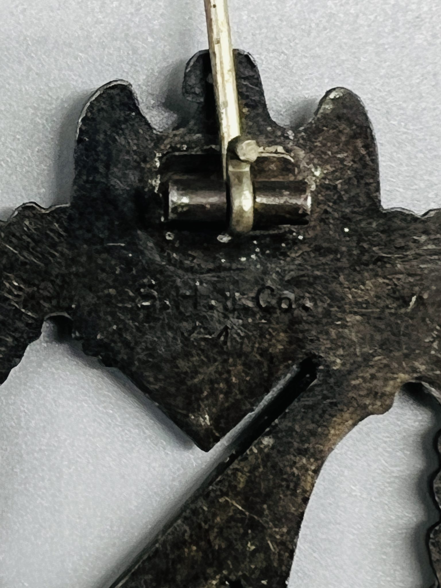 Infantry Assault Badge Silver By ShuCo I WW2 German Militaria