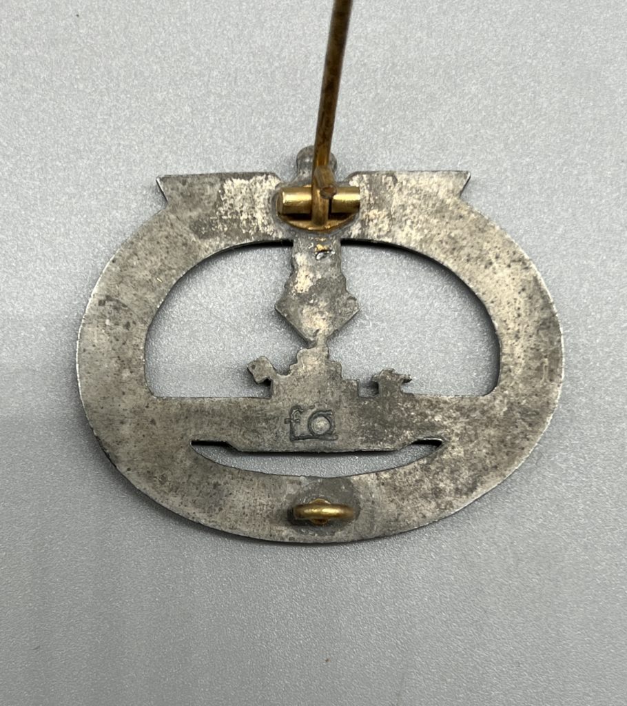 Kriegsmarine U-boat Badge By Friedrich Orth I WW2 Militaria
