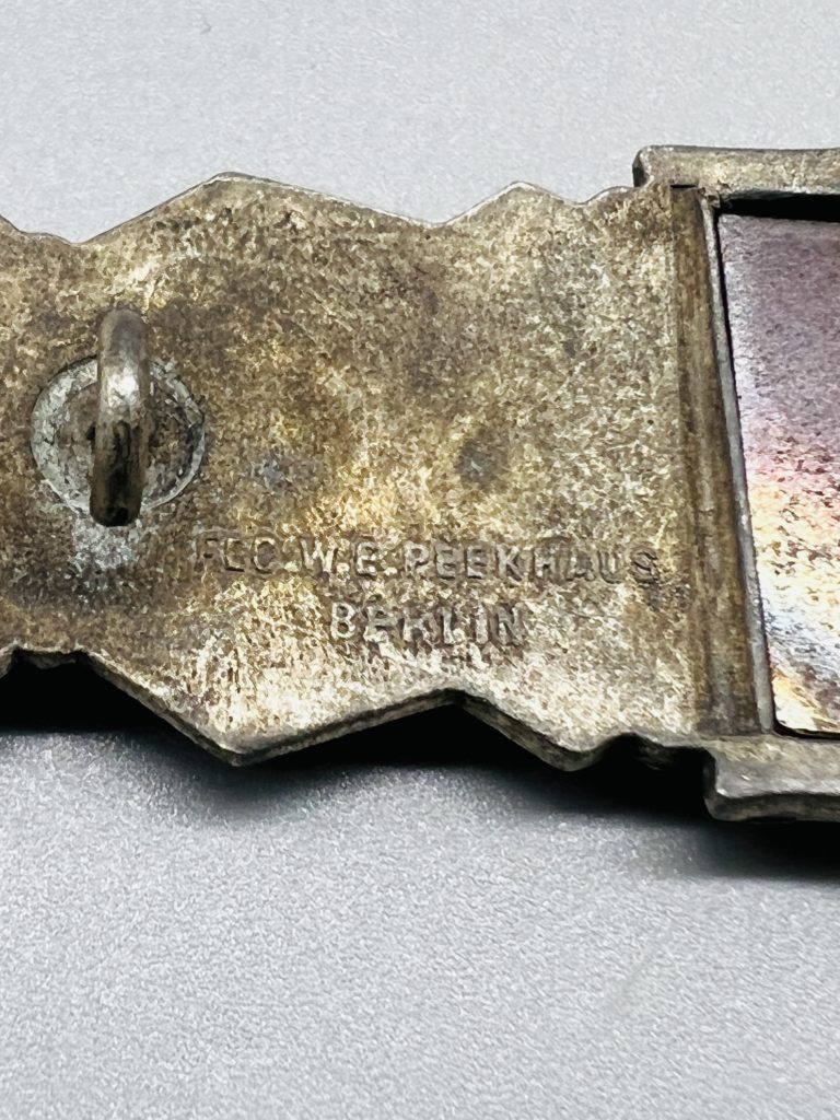 Close Combat Clasp Silver by Friedrich Linden I WW2 Militaria