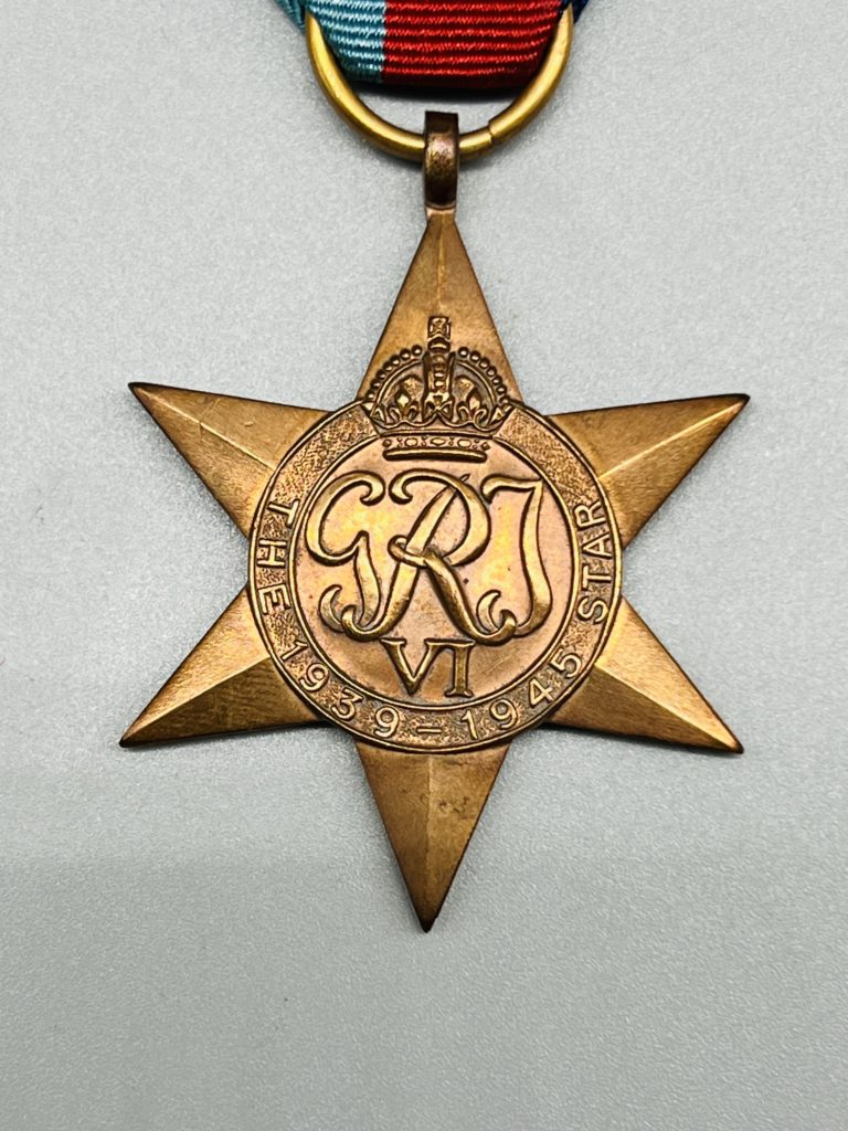 British 1939 - 1945 Campaign Star Medal I WW2 British Militaria