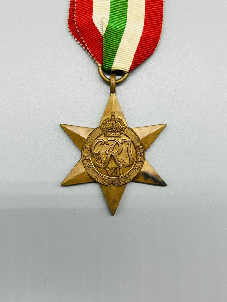WW2 British Italy Star campaign medal I British Militaria & Medals