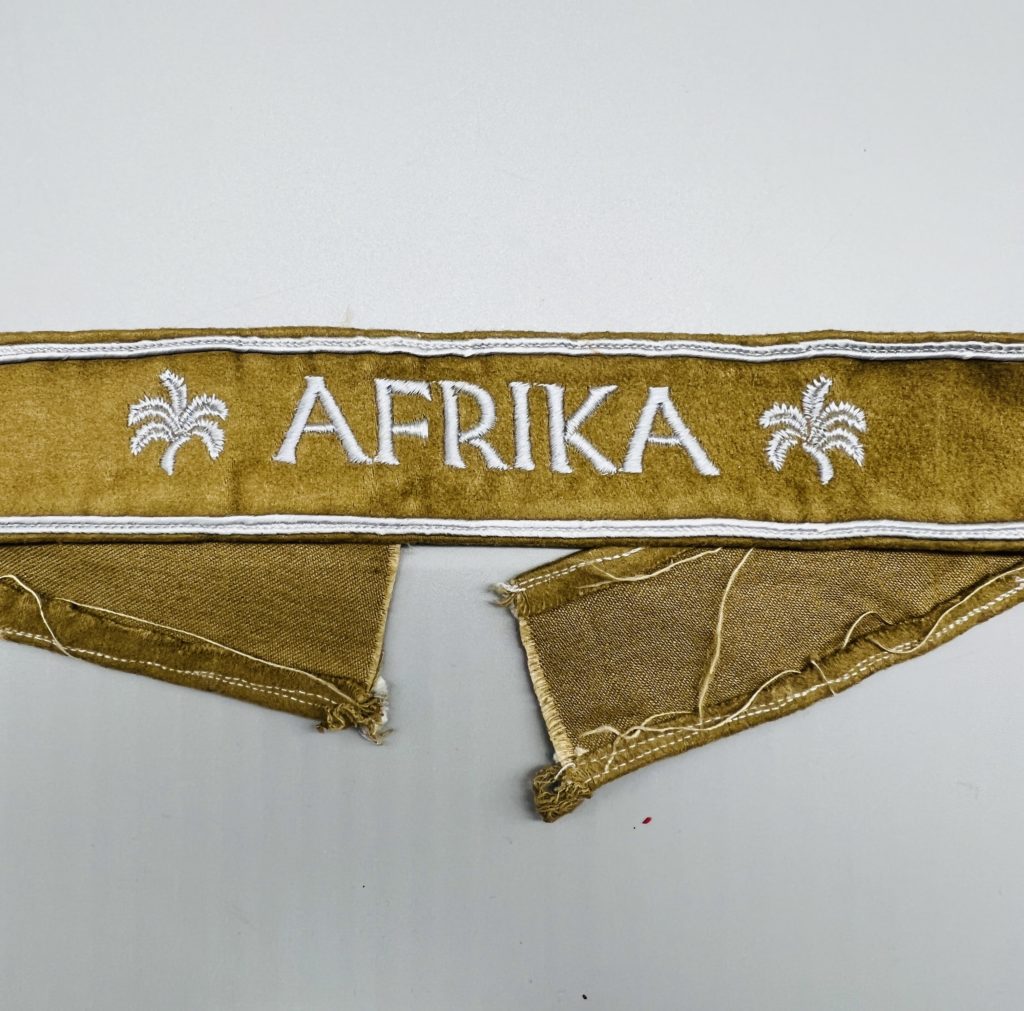 WW2 Heer Afrika Korp Cuff Title I WW2 German Militaria Insignia