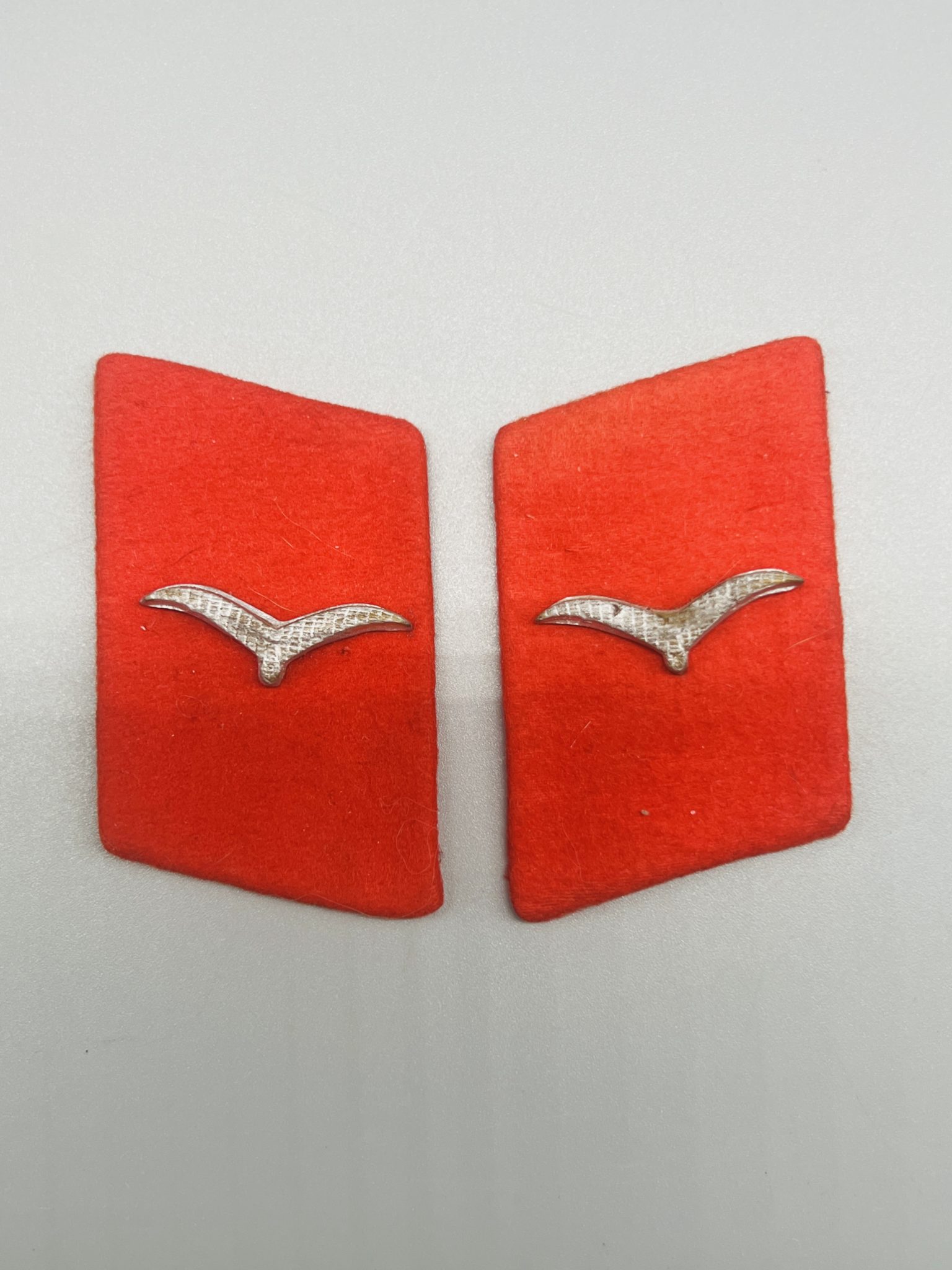 Luftwaffe Flak Division Flieger Collar Tabs I WW2 German Militaria