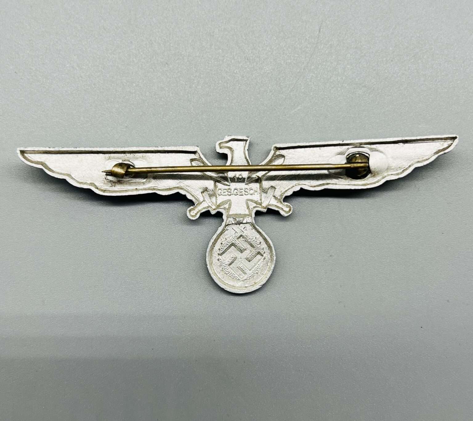 German Veterans Association Visor Cap Eagle I WW2 Militaria