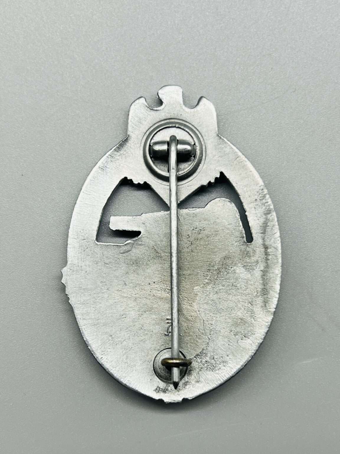 Panzer Assault Badge Silver by Hermann Aurich I WW2 Militaria