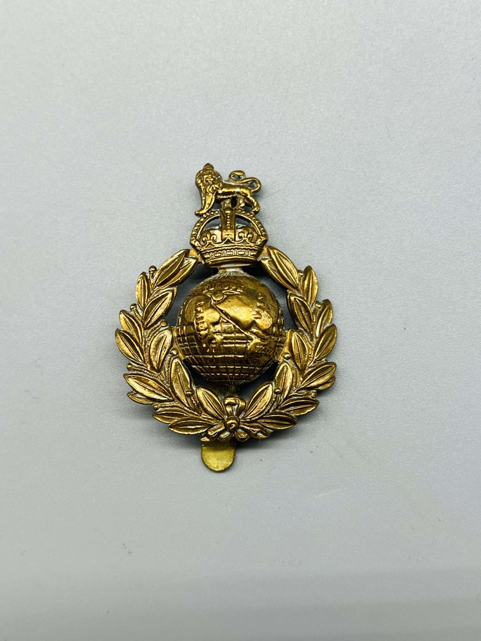 WW2 British Royal Marines Cap Badge I Militaria Collectibles