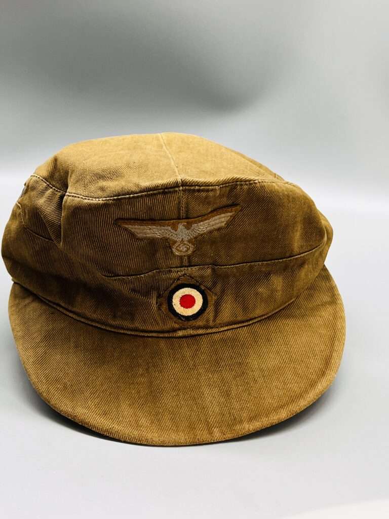 WW2 German DAK M41 Tropical Field Cap I Militaria Collectibles