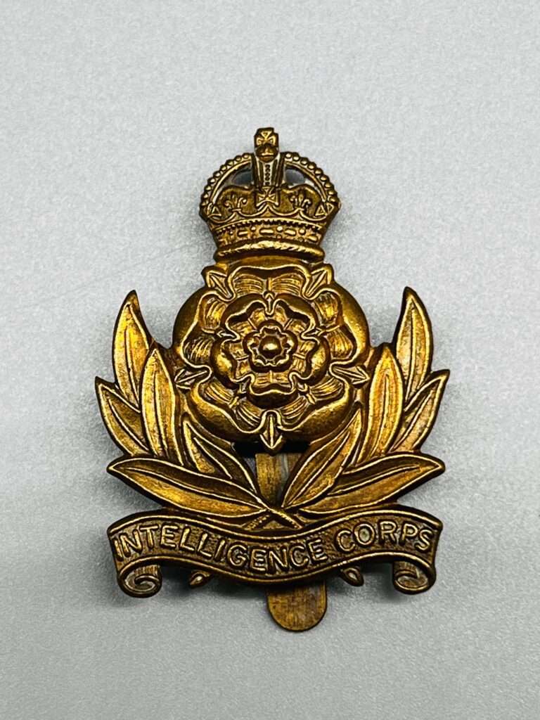 Intelligence Corps Intelligence Corps Cap Badge I WW2 Militaria