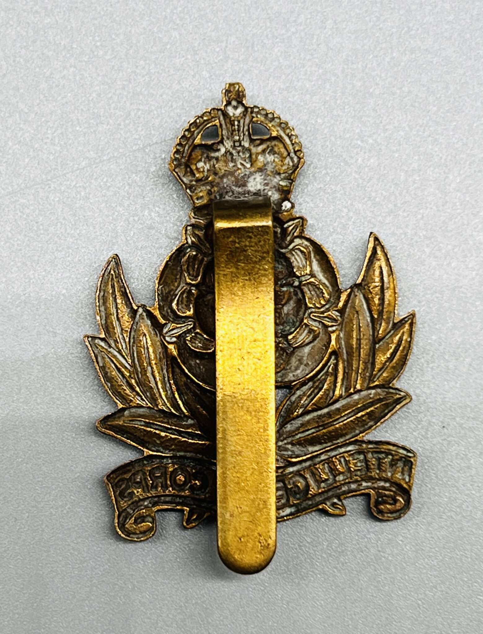 Intelligence Corps Intelligence Corps Cap Badge I WW2 Militaria