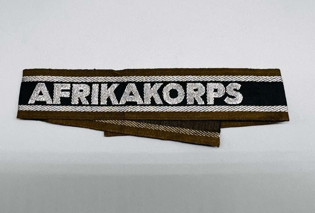 Ww2 German Afrikakorp Cuff Title I Militaria Insignia