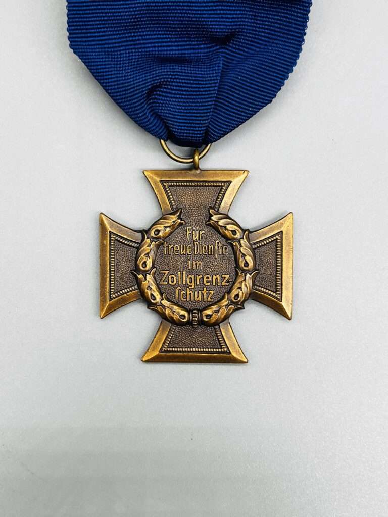 WW2 German Customs and Border Protection Long Service Medal
