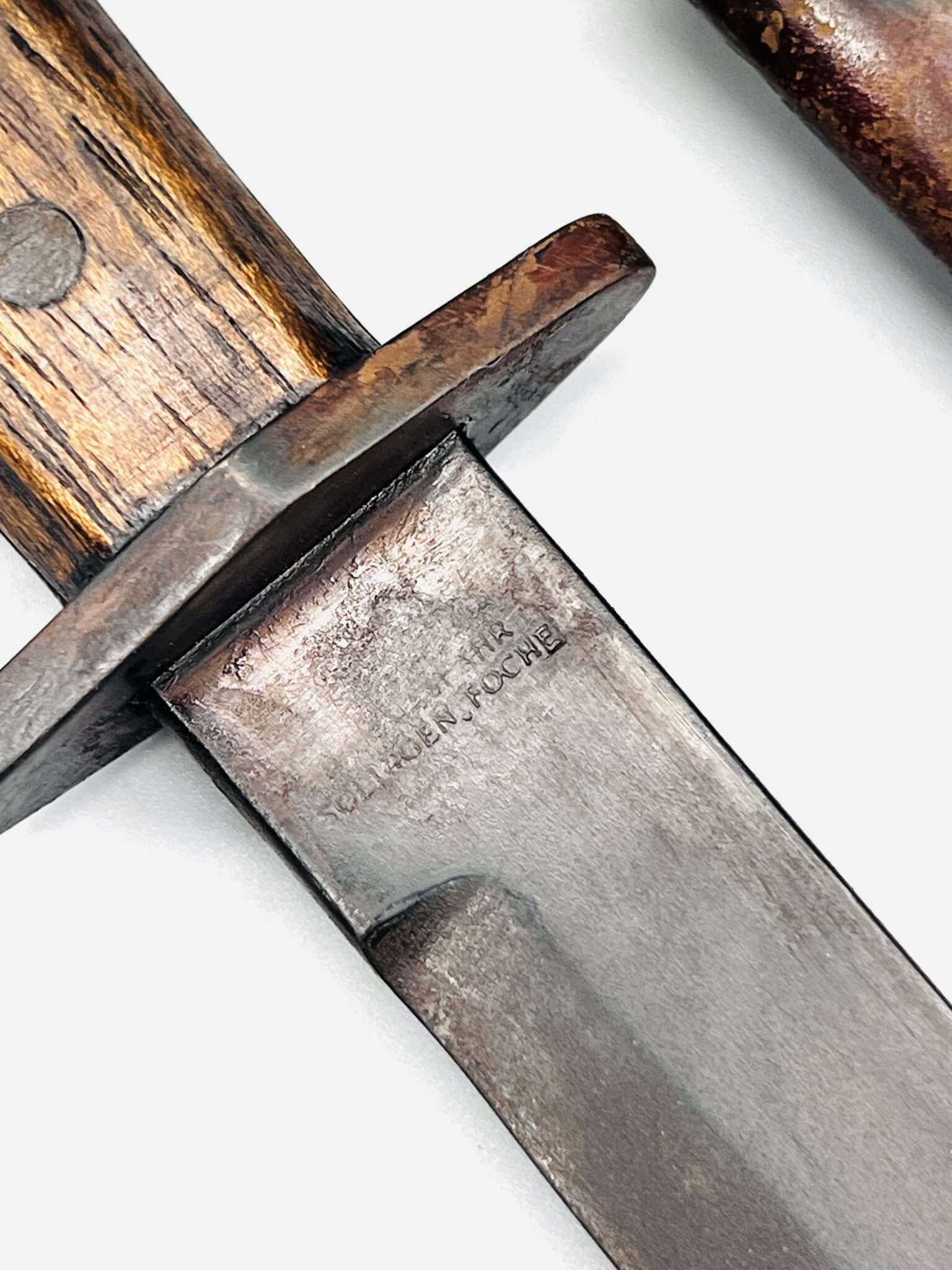 WW1 German Close Combat Boot Knife By Gottlieb Hammesfahr