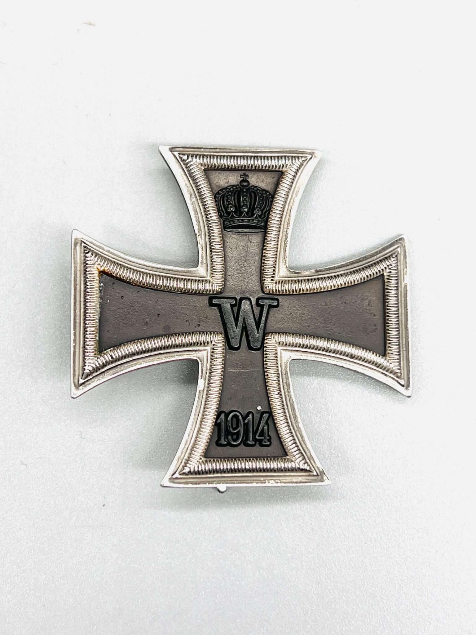 WW1 Iron Cross 1st Class 1914 Marked '800' I German Militaria