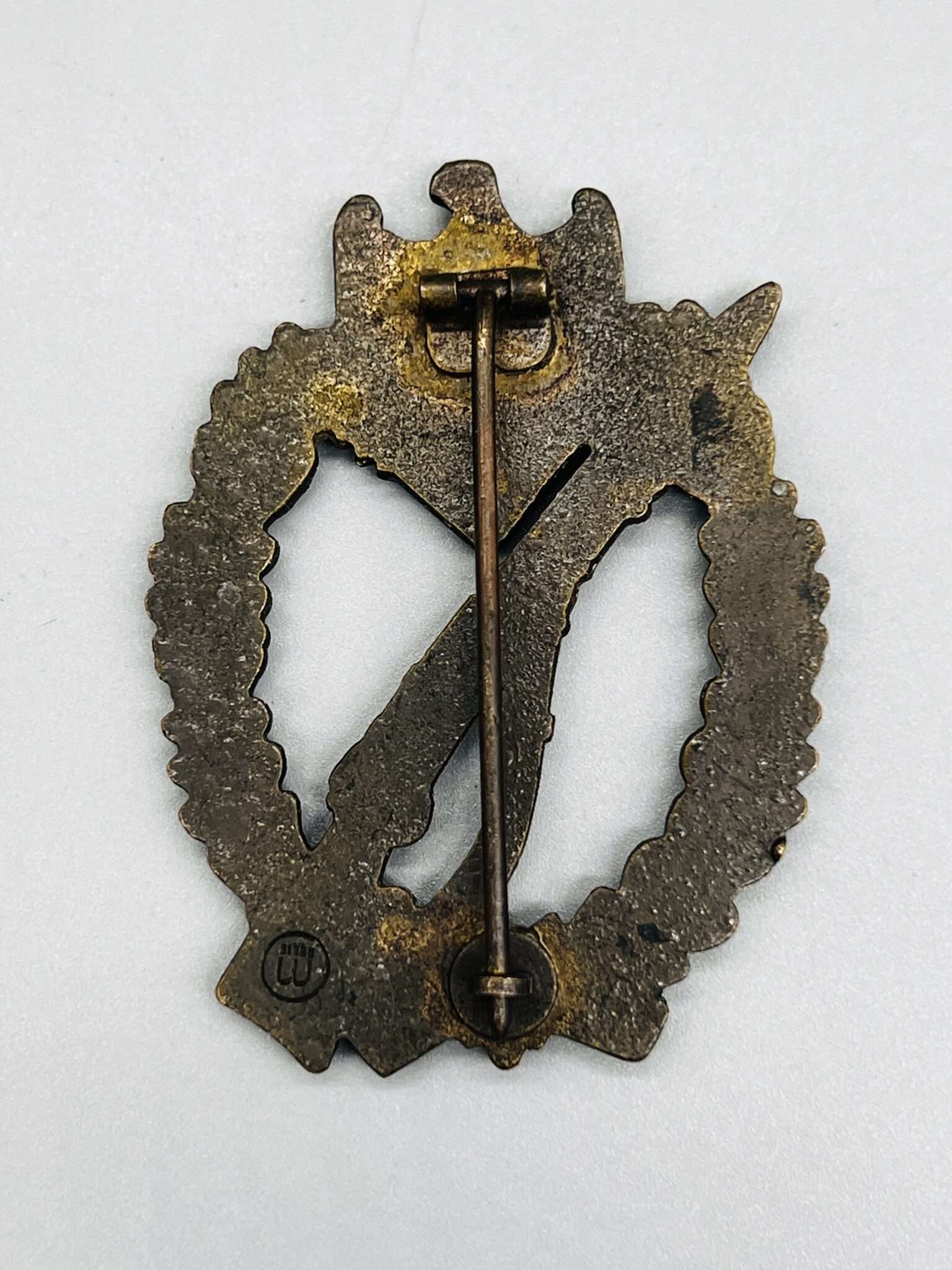 Infantry Assault Badge Bronze Wiedmann I WW2 German Militaria