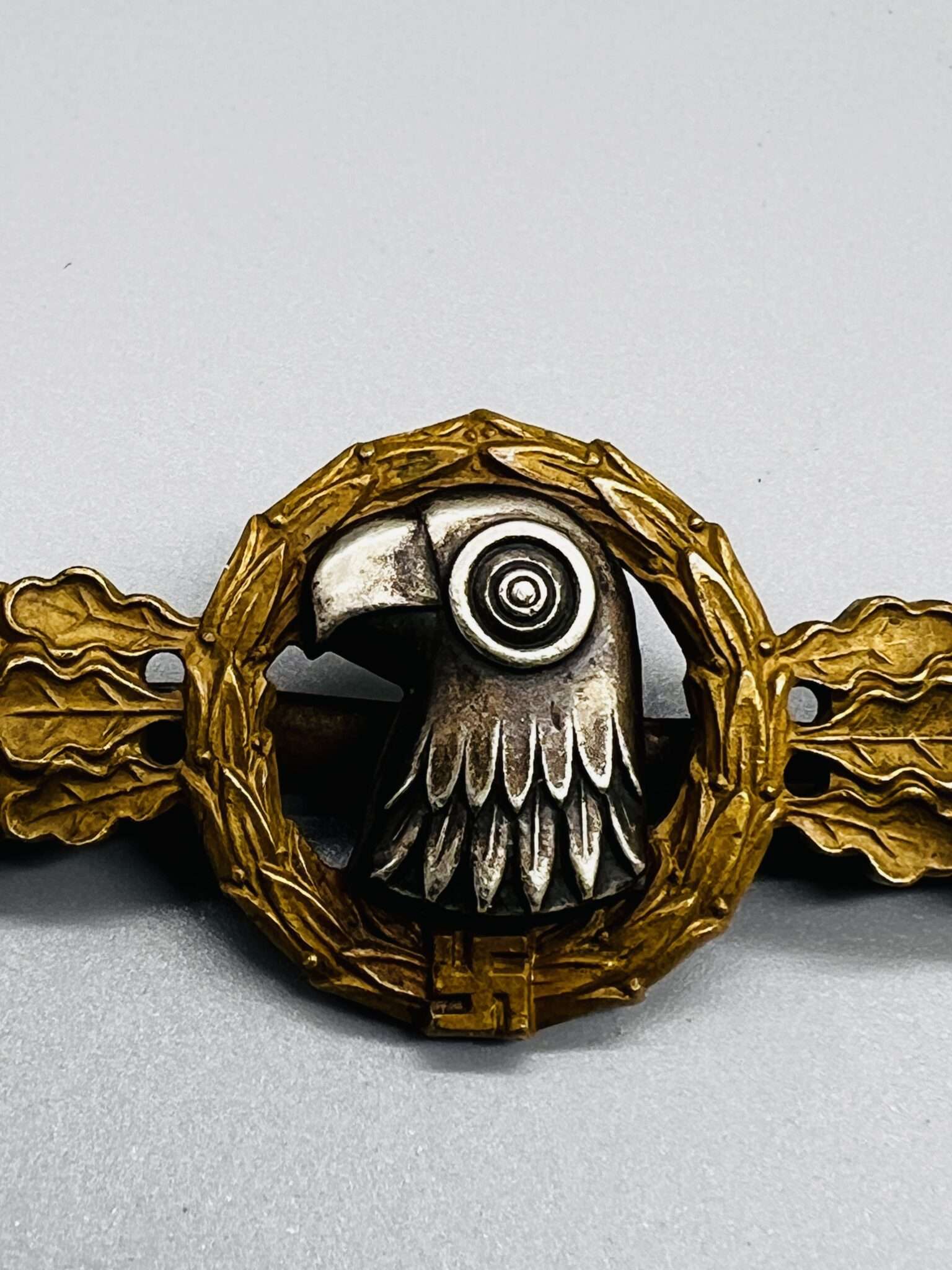 WW2 Luftwaffe Reconnaissance Clasp Bonze By Juncker