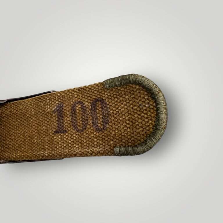 Heer EM/NCO Field Buckle With Tropical Webbing Belt