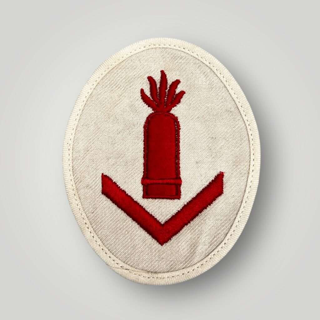WW2 Kriegsmarine Light Artillery Gun Chief's Trade Patch