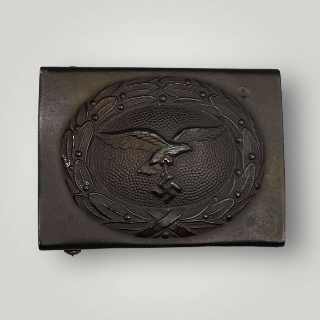 Luftwaffe EM/NCO Field Buckle With Tropical Webbing Belt