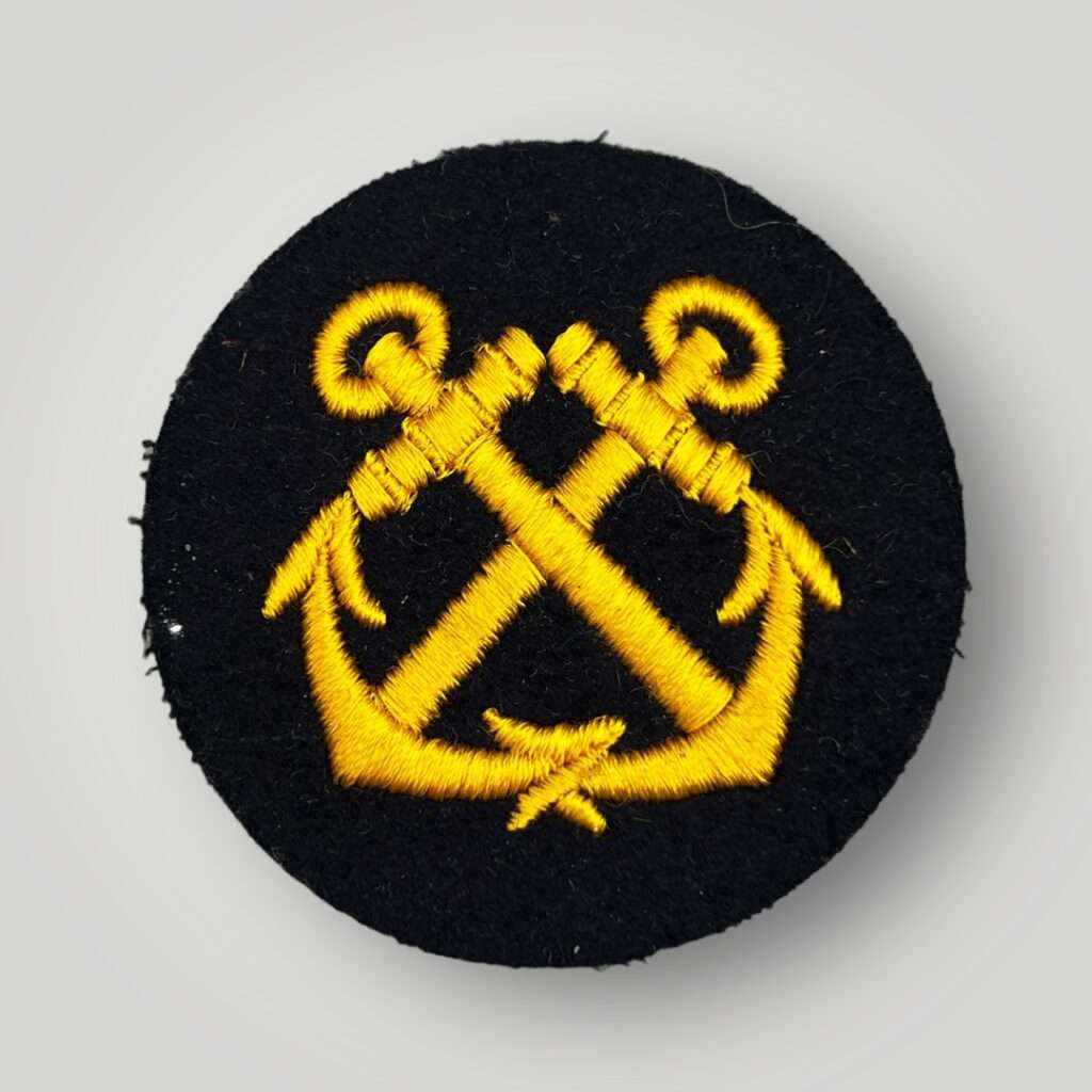 Kriegsmarine EM Helmsman Sleeve Badge I WW2 Militaria Insignia